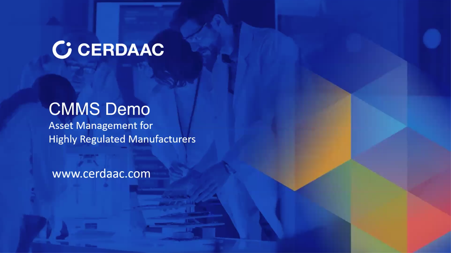 Benefits of a CMMS for Regulated Manufacturers